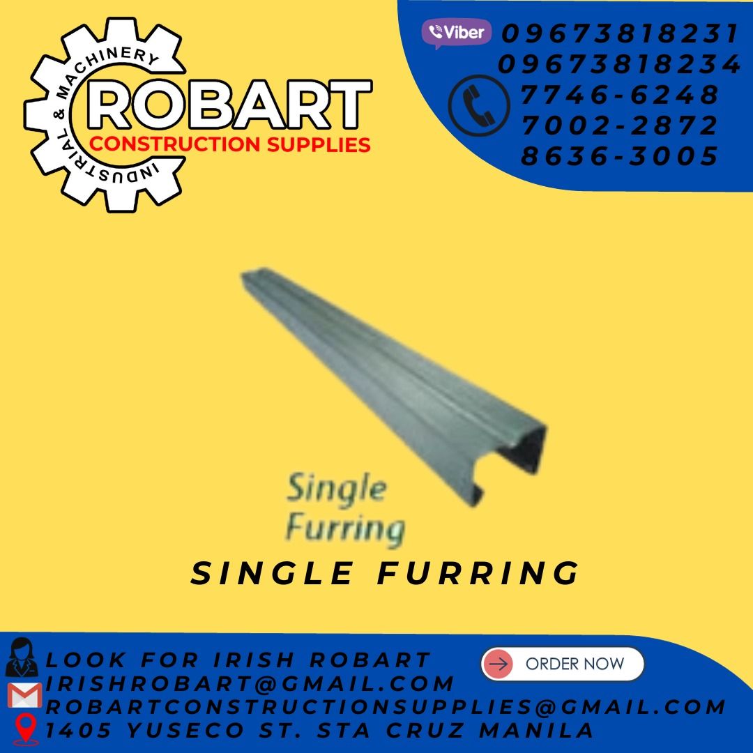 SINGLE FURRING, Commercial & Industrial, Construction Tools & Equipment ...