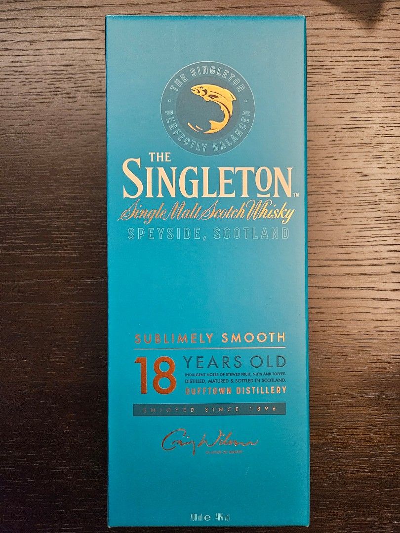 Singleton 18, Food & Drinks, Alcoholic Beverages on Carousell
