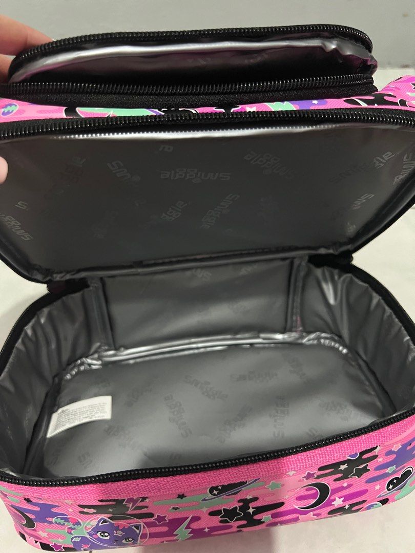 Smiggle double decker lunch box, Babies & Kids, Babies & Kids Fashion ...