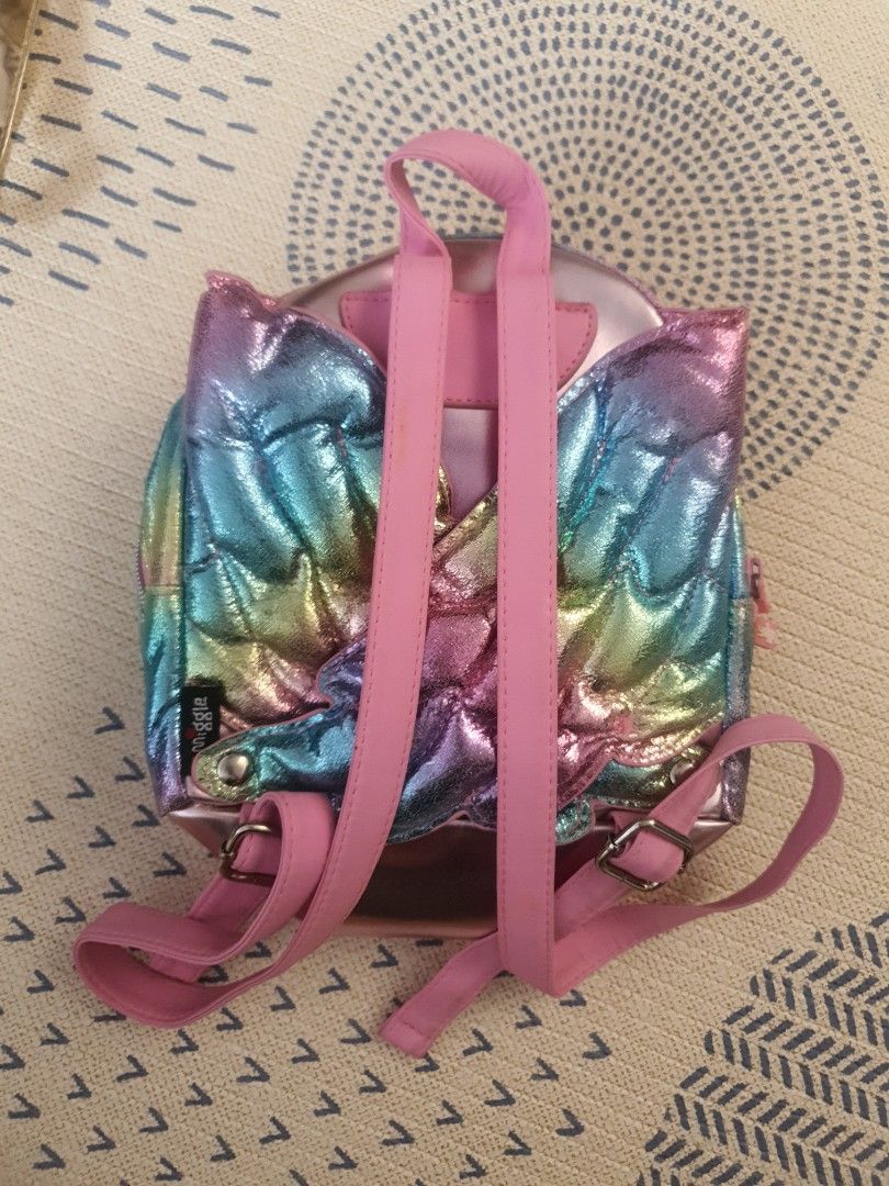 Smiggle teeny tiny backpack - rainbow unicorn, Babies & Kids, Babies ...