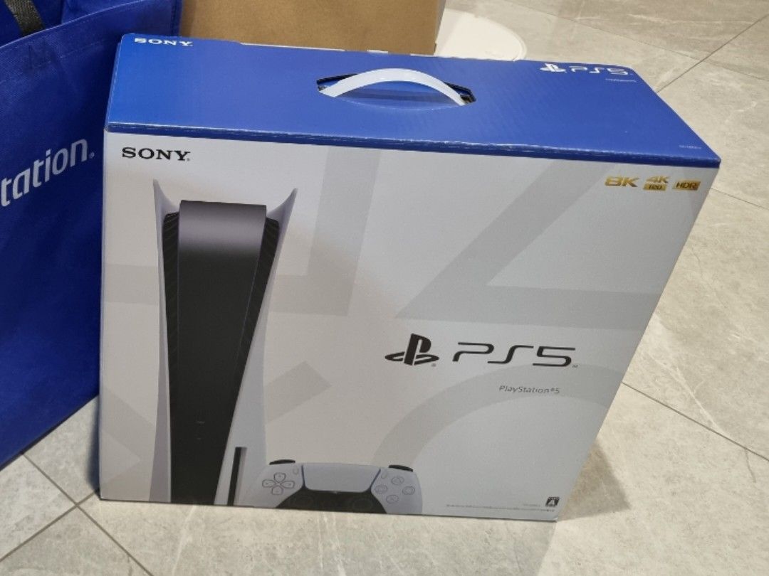 Sony PS5 Disc Version, Video Gaming, Video Game Consoles, PlayStation ...