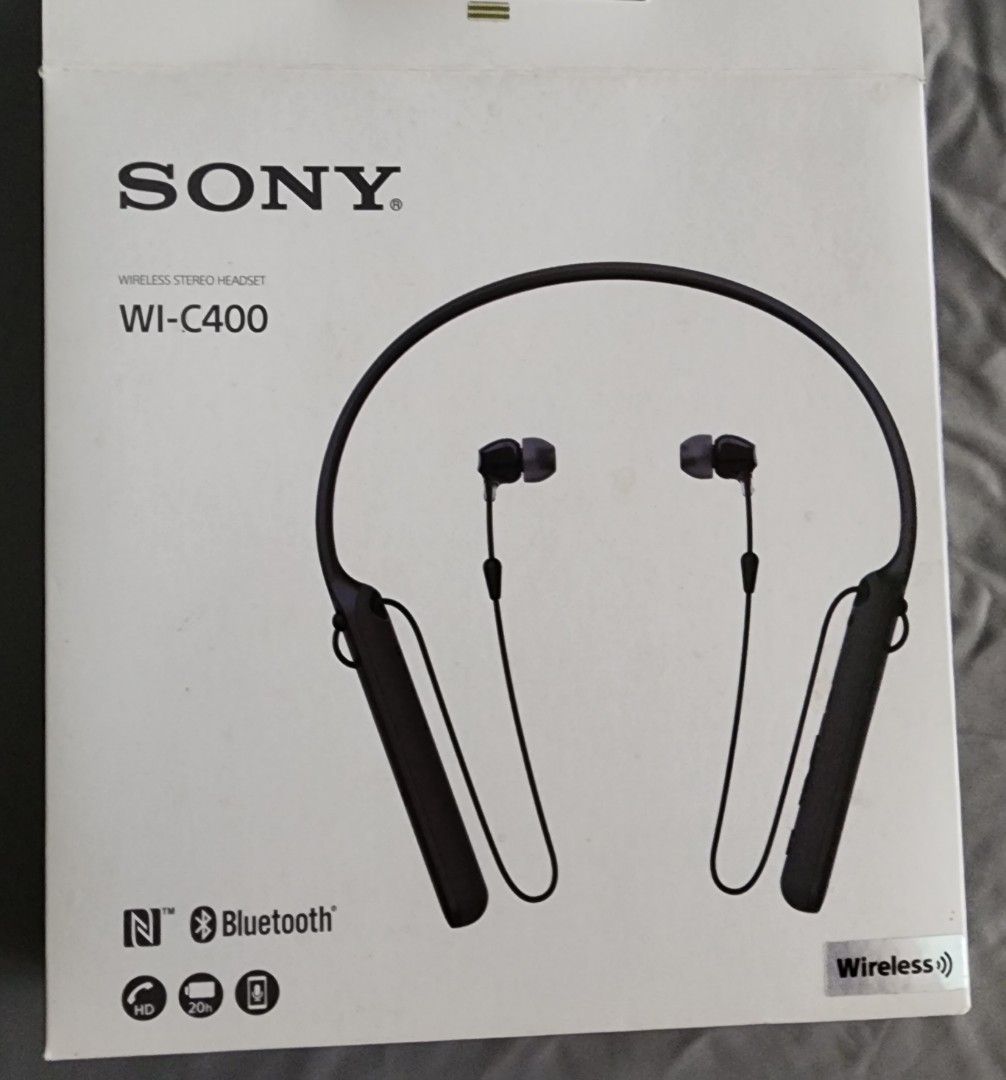 Sony Wireless Headset WI-C400, Audio, Headphones & Headsets on Carousell