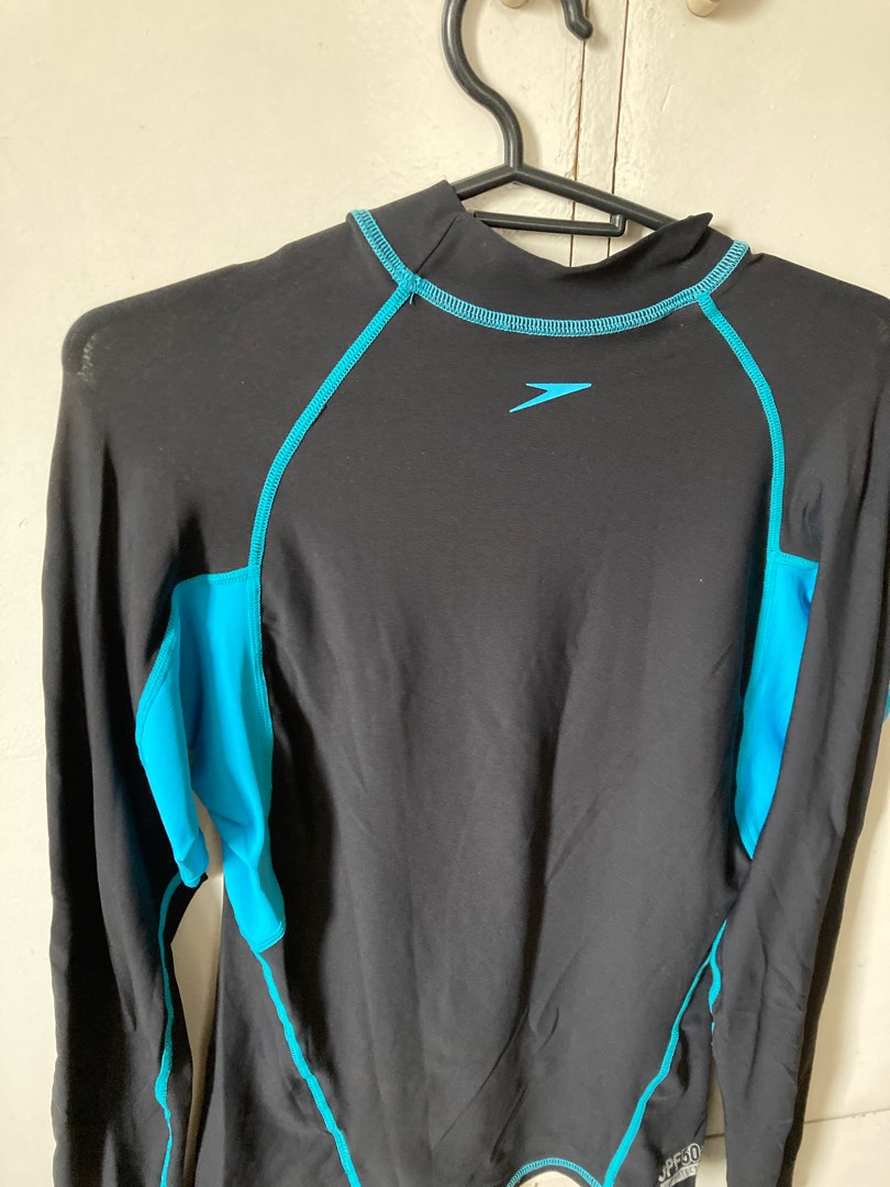 Speedo Original Swimwear, Women's Fashion, Swimwear, Rash guard on ...