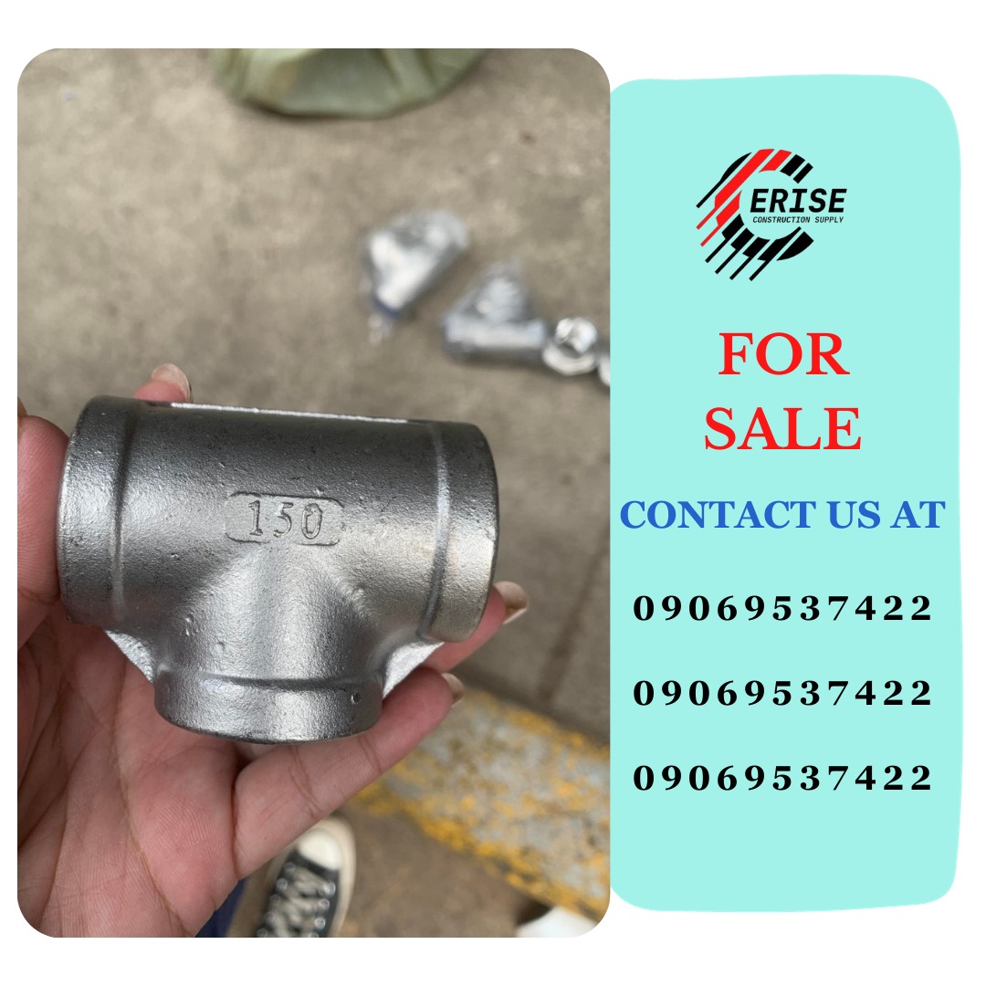 SS304 Equal Tee, Commercial & Industrial, Construction & Building ...