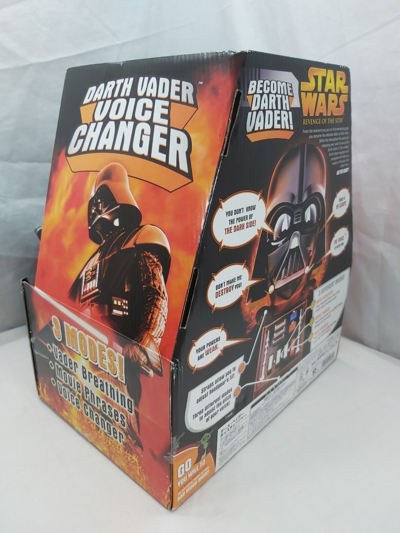 starwars darth vader voice changer helmet, Hobbies & Toys, Toys & Games ...