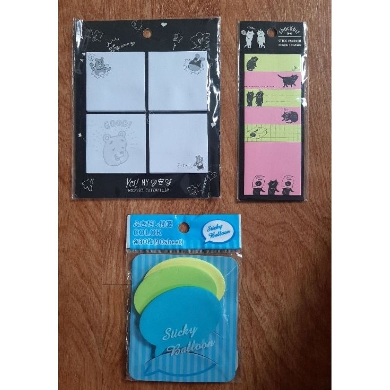 Sticky notes bundle A, Hobbies & Toys, Stationary & Craft, Stationery ...