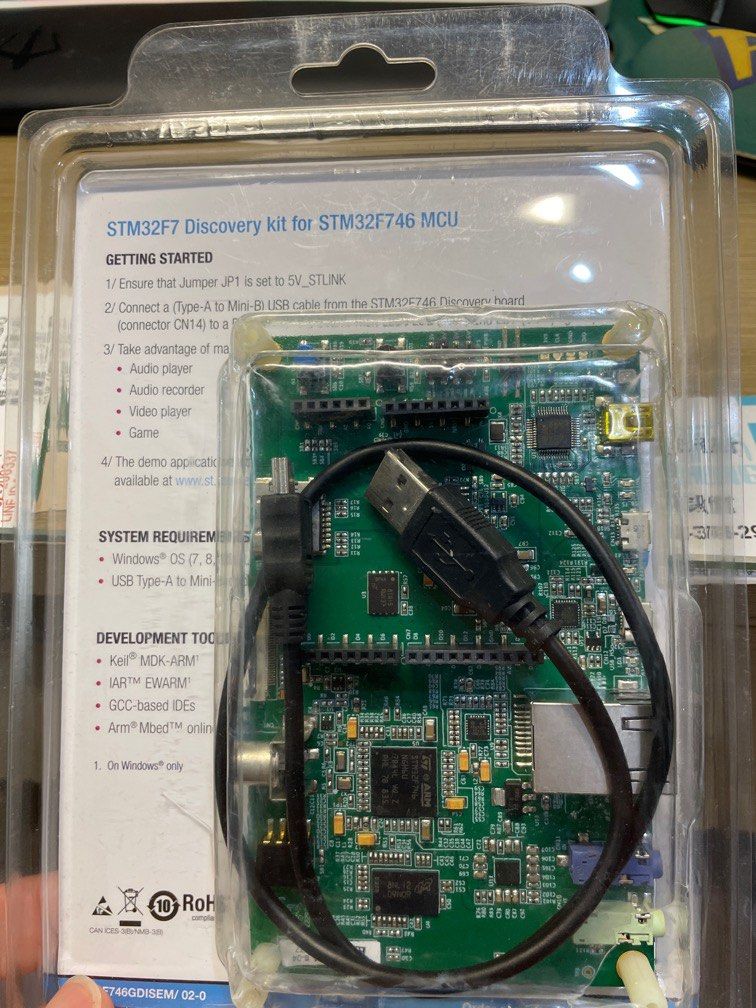 STM32F7 Discovery kit for STM32F746 MCU 開發板, 手機及配件, 電子周邊配件及產品, 其他電子周邊配件 ...