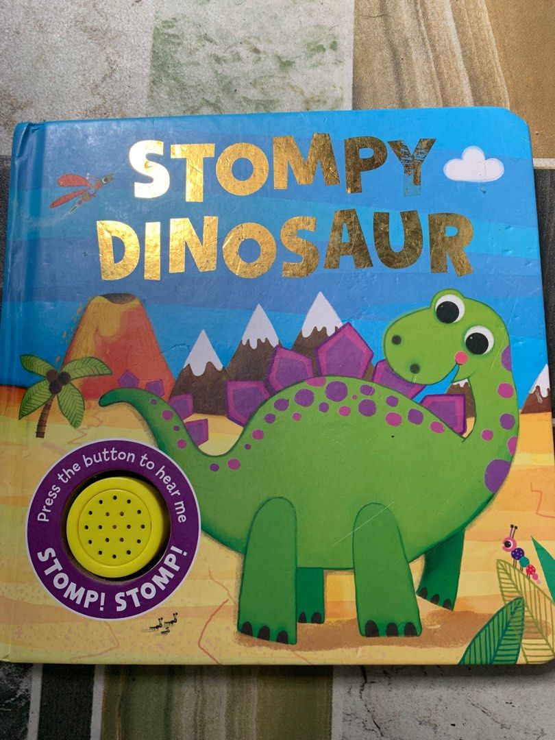 Stomp, Dinosaur, Stomp!, Hobbies & Toys, Books & Magazines, Children's ...
