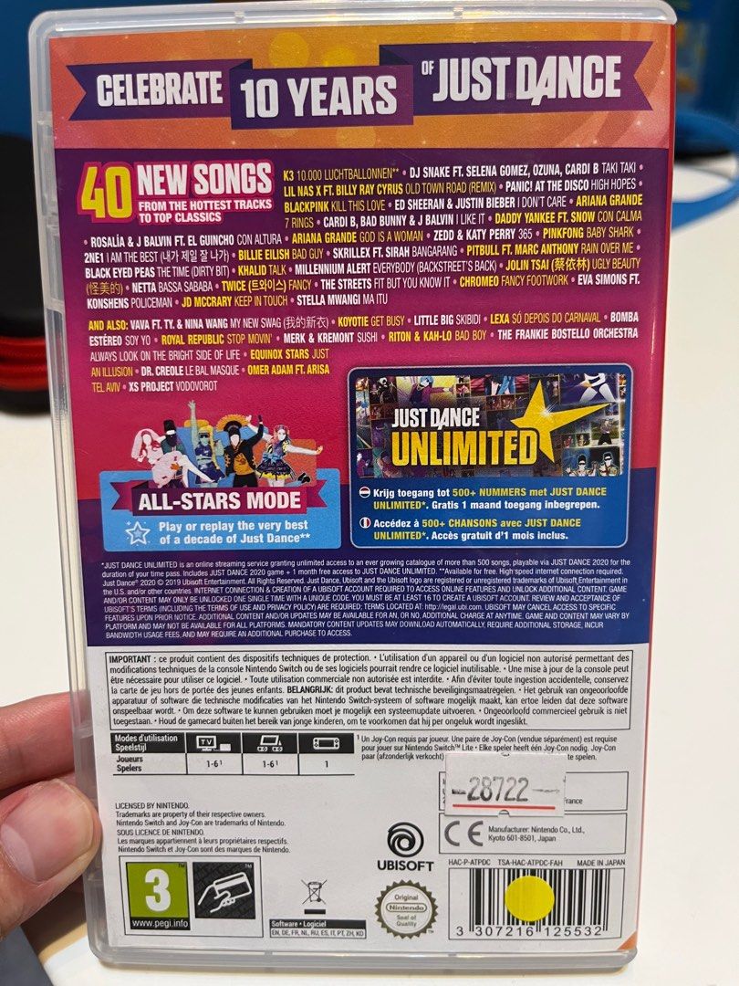Super Smash Bros Ultimate - Nintendo Switch and Just Dance 2020, Video ...