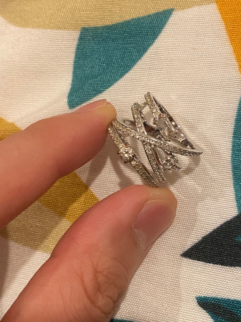 Swarovski Stackable Rings, Women's Fashion, Jewelry & Organisers, Rings on Carousell