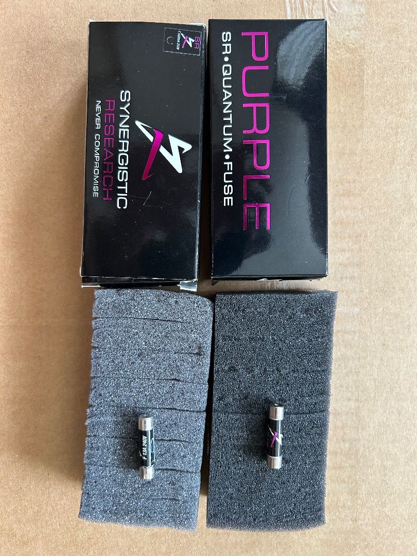 Synergistic Research PURPLE 13A Fuse, Audio, Other Audio Equipment on ...