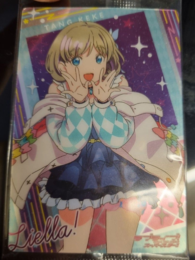 Tang Keke Love Live Liella Wafer card, Hobbies & Toys, Memorabilia ...
