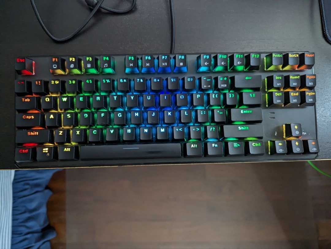 Tecware Phantom Elite TKL RGB Mechanical Keyboard, Computers & Tech ...