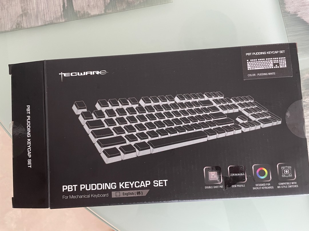 Tecware pudding keycaps, Computers & Tech, Parts & Accessories ...
