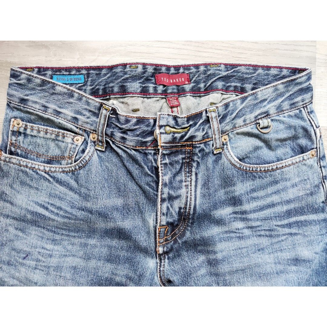 TED BAKER Men's Jeans 30R, Men's Fashion, Bottoms, Jeans on Carousell