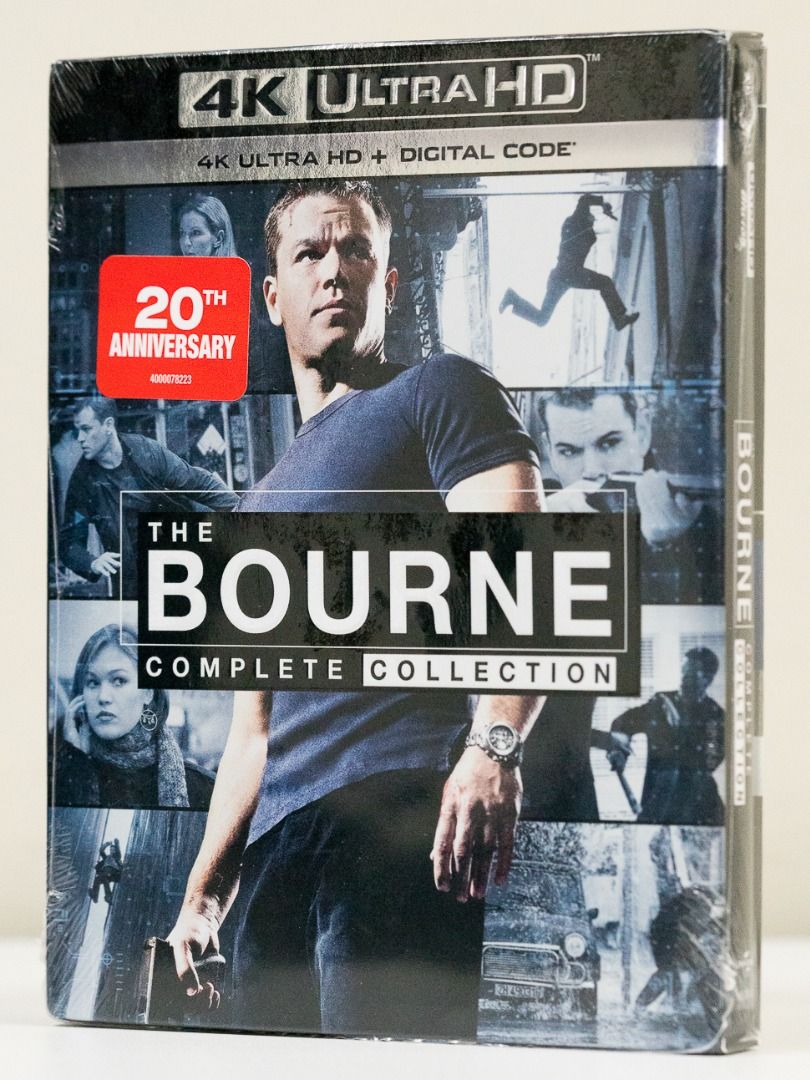 The Bourne Complete Collection 4K Blu-ray (20th Anniversary), Hobbies ...