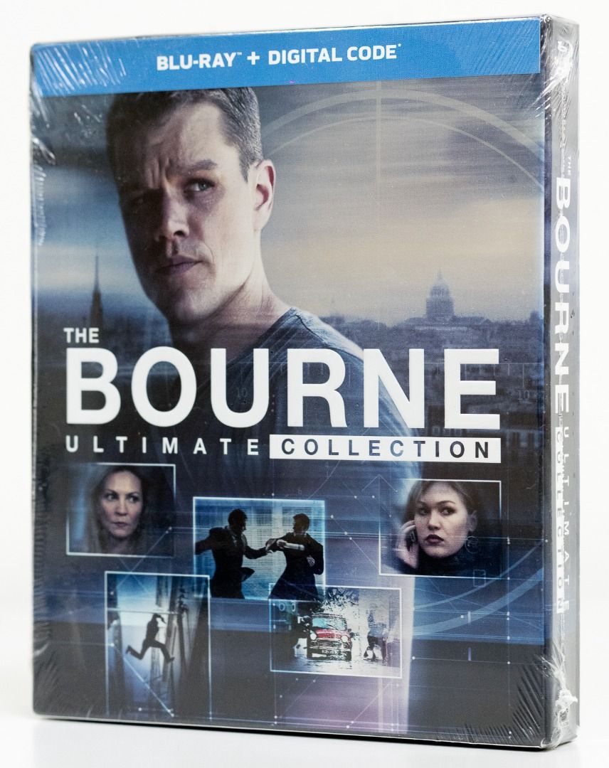 The Bourne Ultimate Collection Blu-ray, Hobbies & Toys, Music & Media ...