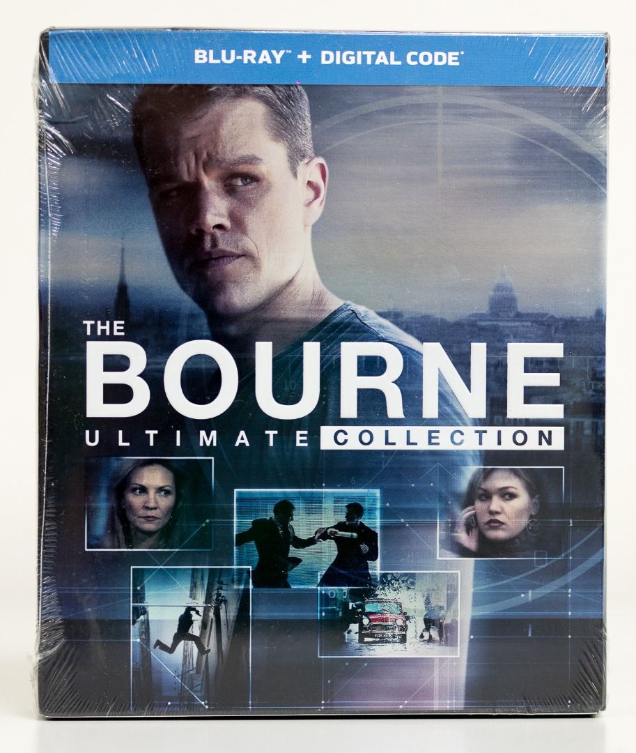 The Bourne Ultimate Collection Blu-ray, Hobbies & Toys, Music & Media ...