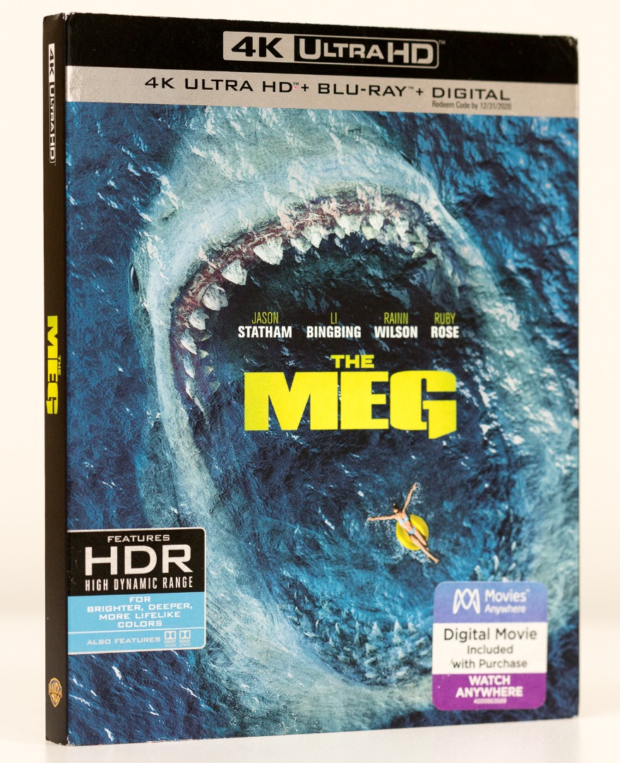 The Meg 4K Blu-ray, Hobbies & Toys, Music & Media, CDs & DVDs on Carousell