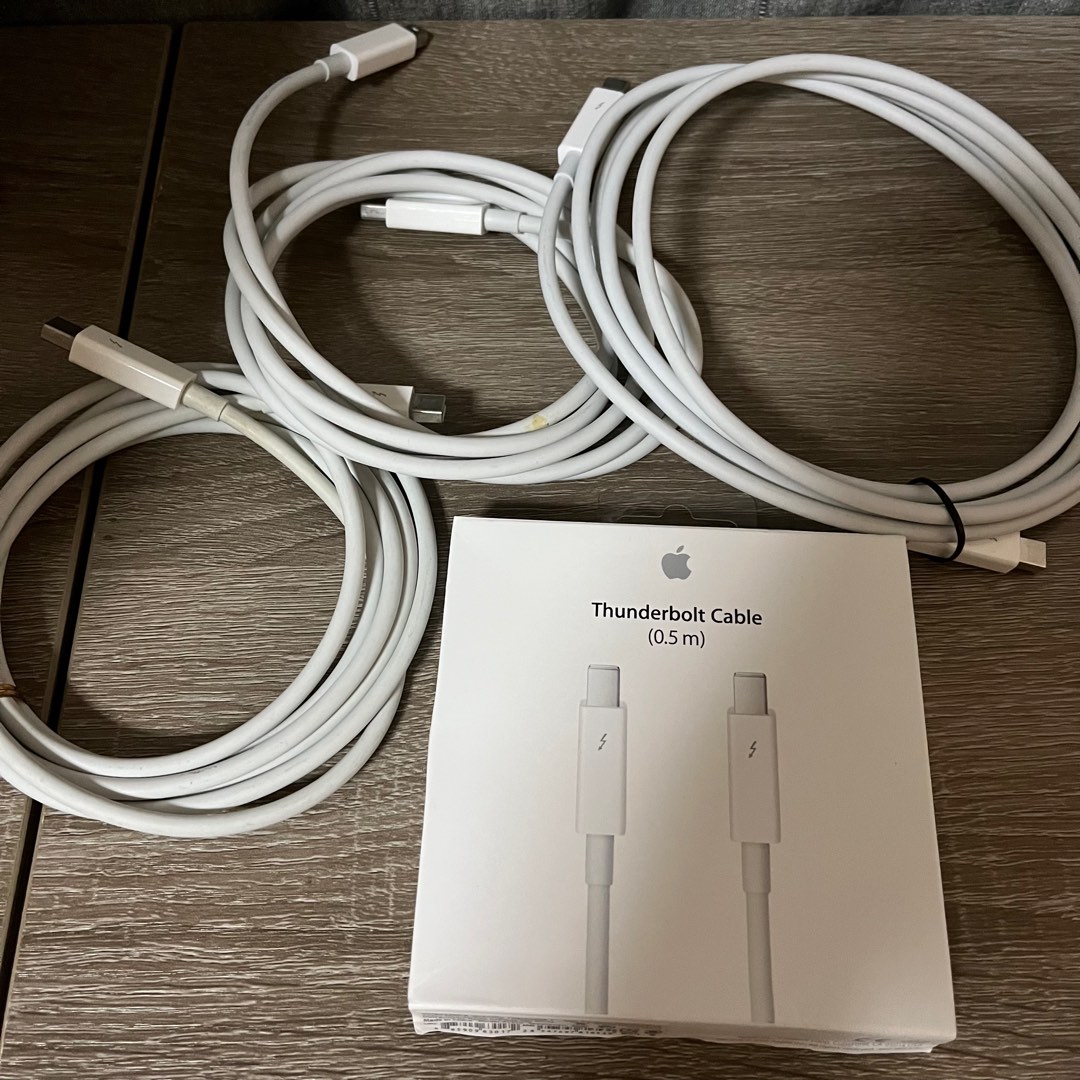 Thunderbolt 2 ($20 for 0.5m and $25 for 2m) Cable Original Apple ...