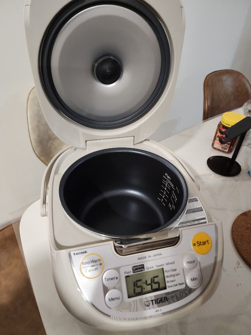 Tiger 1.0L "4-In-1" "Tacook" Function Rice Cooker (Made In Japan) JBV ...
