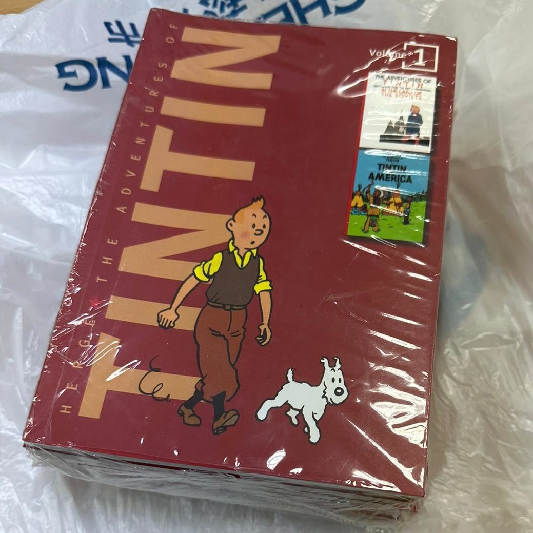 Tintin comic books softcover, Hobbies & Toys, Books & Magazines, Comics ...