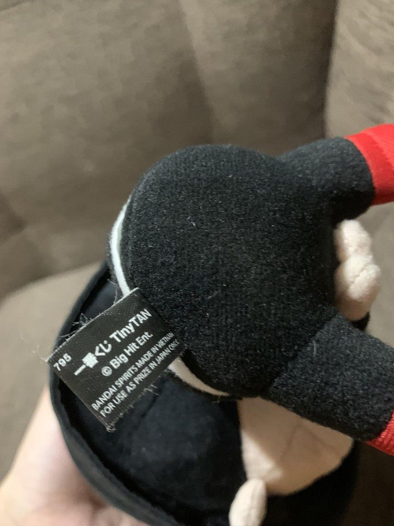Tiny tan sit plushie, Hobbies & Toys, Toys & Games on Carousell