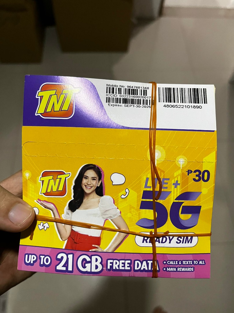 TNT Simcards Bulk, Mobile Phones & Gadgets, Other Gadgets on Carousell