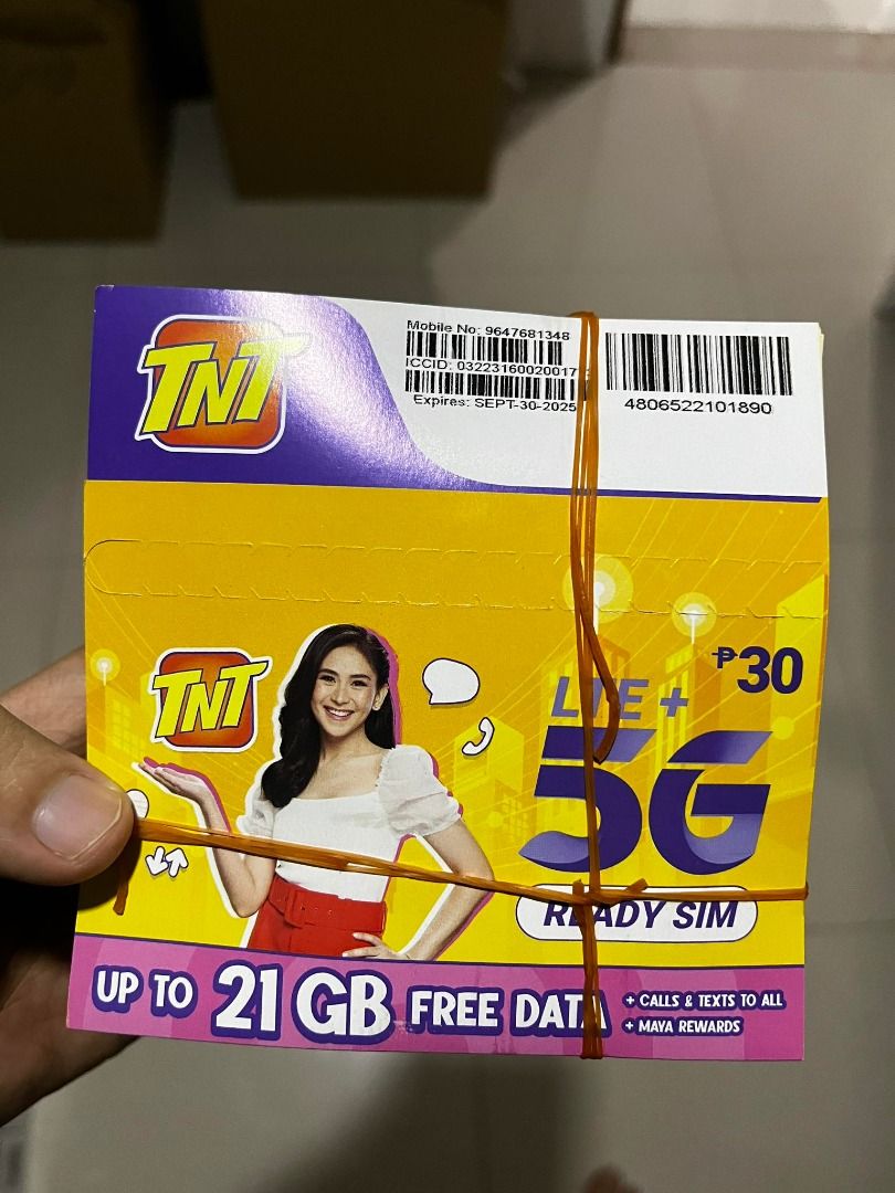 TNT Simcards Bulk, Mobile Phones & Gadgets, Other Gadgets on Carousell