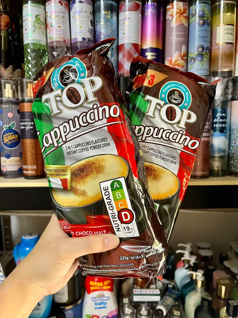 TOP CAPPUCCINO WITH CRUNCHY CHOCO MALT (9S X 25G), Food & Drinks ...