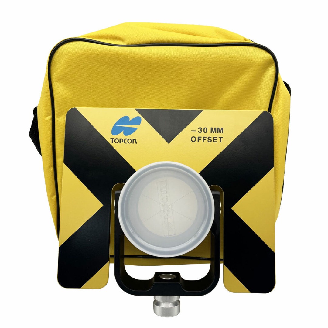 TOPCON PRISM SET WITH BAG, Commercial & Industrial, Construction Tools ...