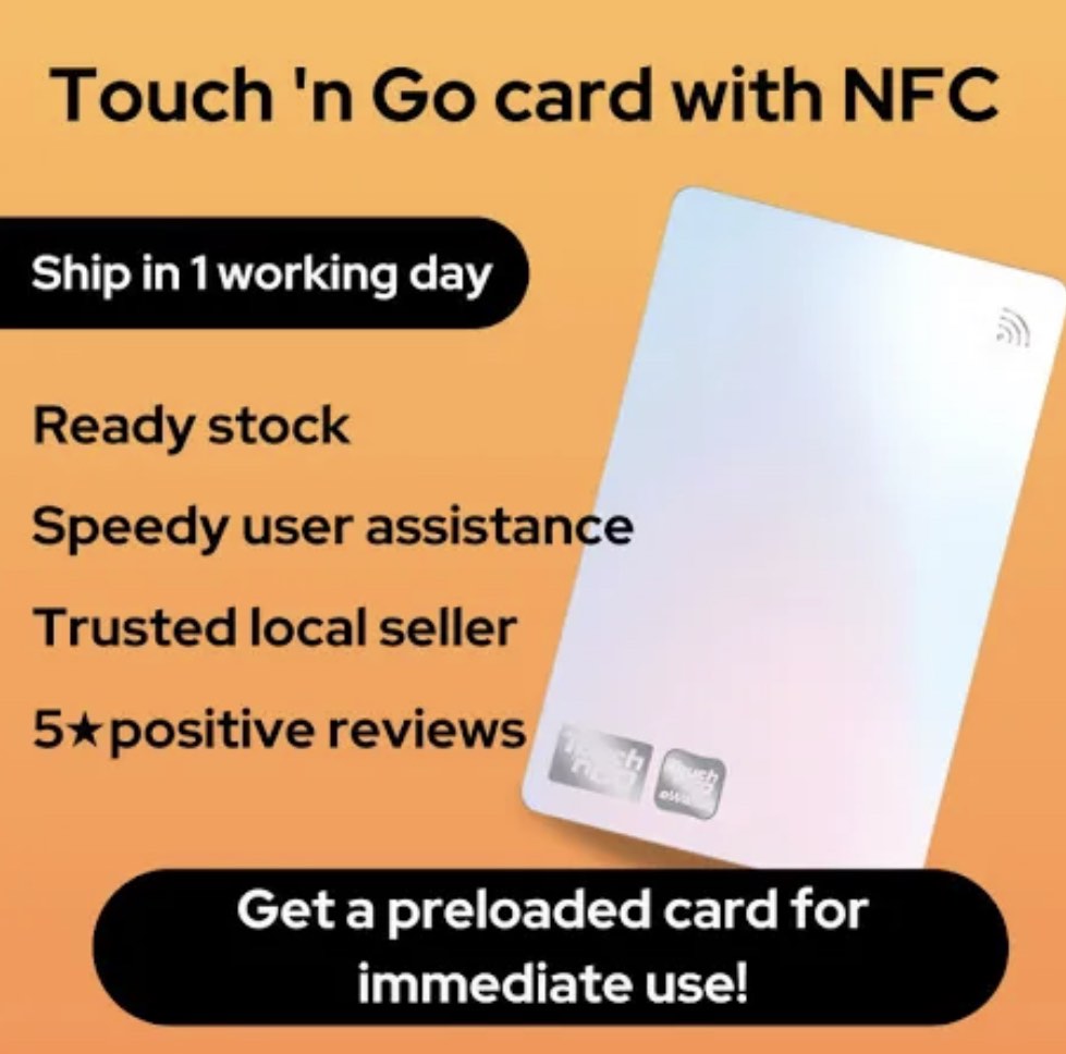 TouchnGo card, brand new and the latest version, Everything Else on ...
