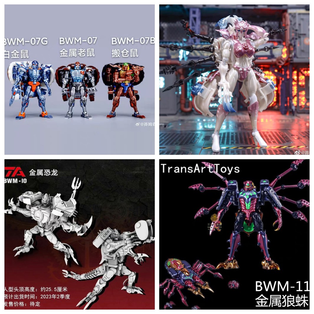[Preorder] Transformers TransArt TA - BWM-08PW Pink Spider Assassin ...