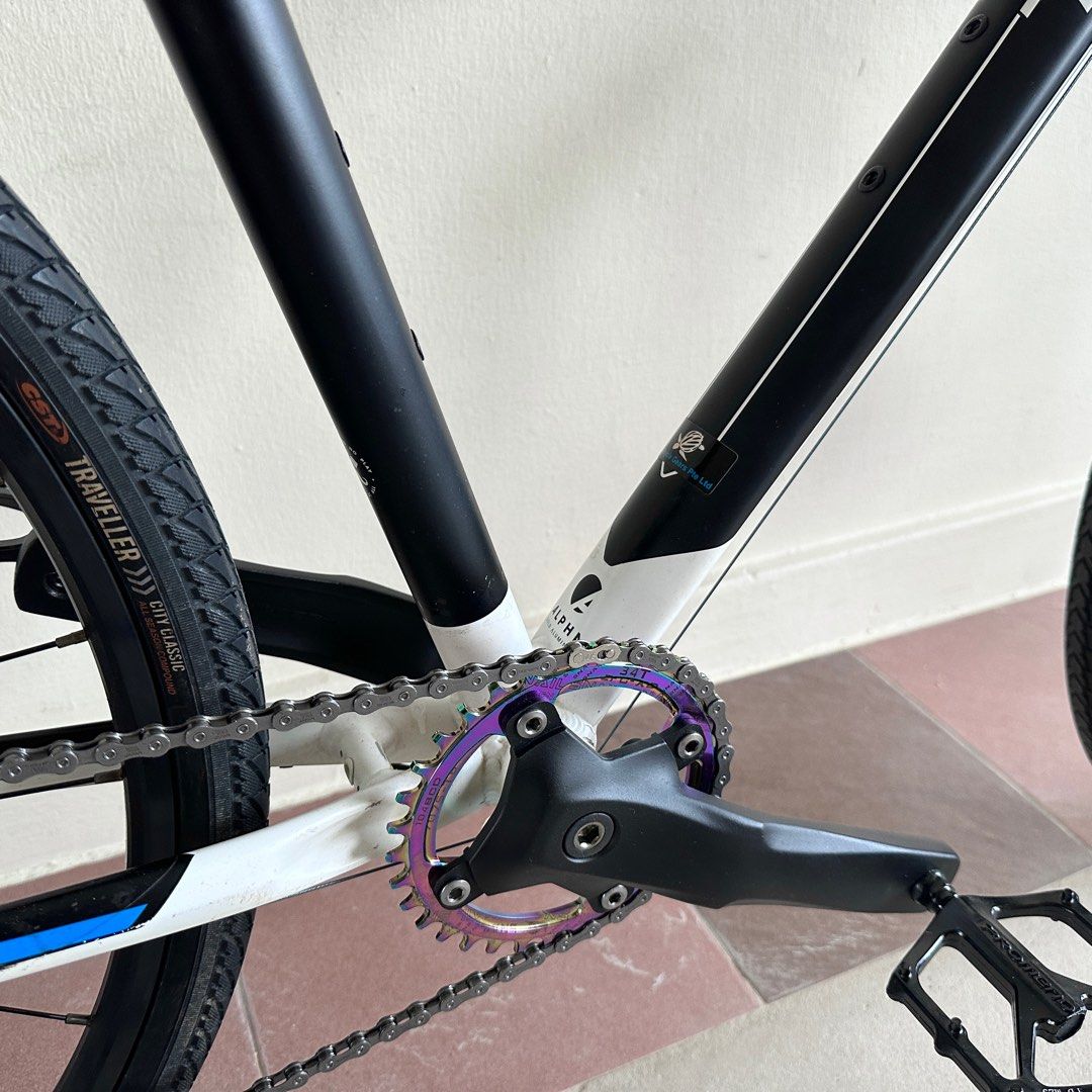 Trek DS 8.5 Dualsport hybrid bike (Large, 1x10 speed), Sports Equipment ...
