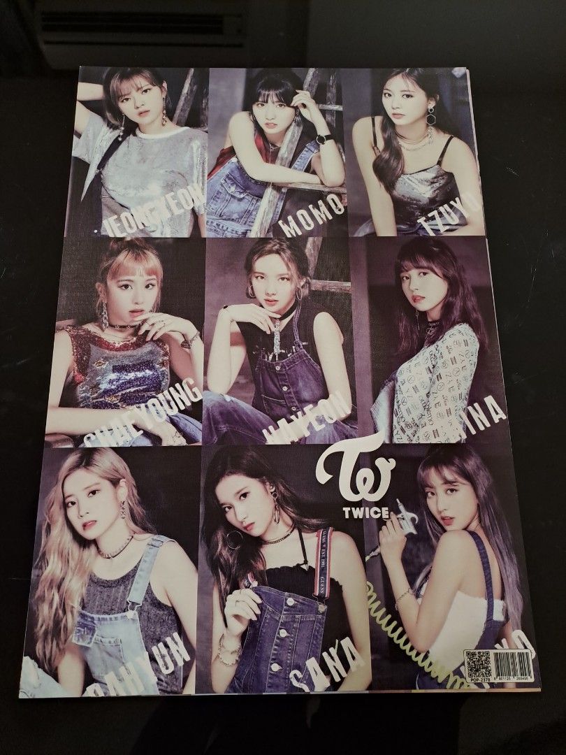 Twice poster (nayeon Jeongyeon Momo Sana Jihyo Mina Dahyun Chaeyoung Tzuyu), Hobbies & Toys ...