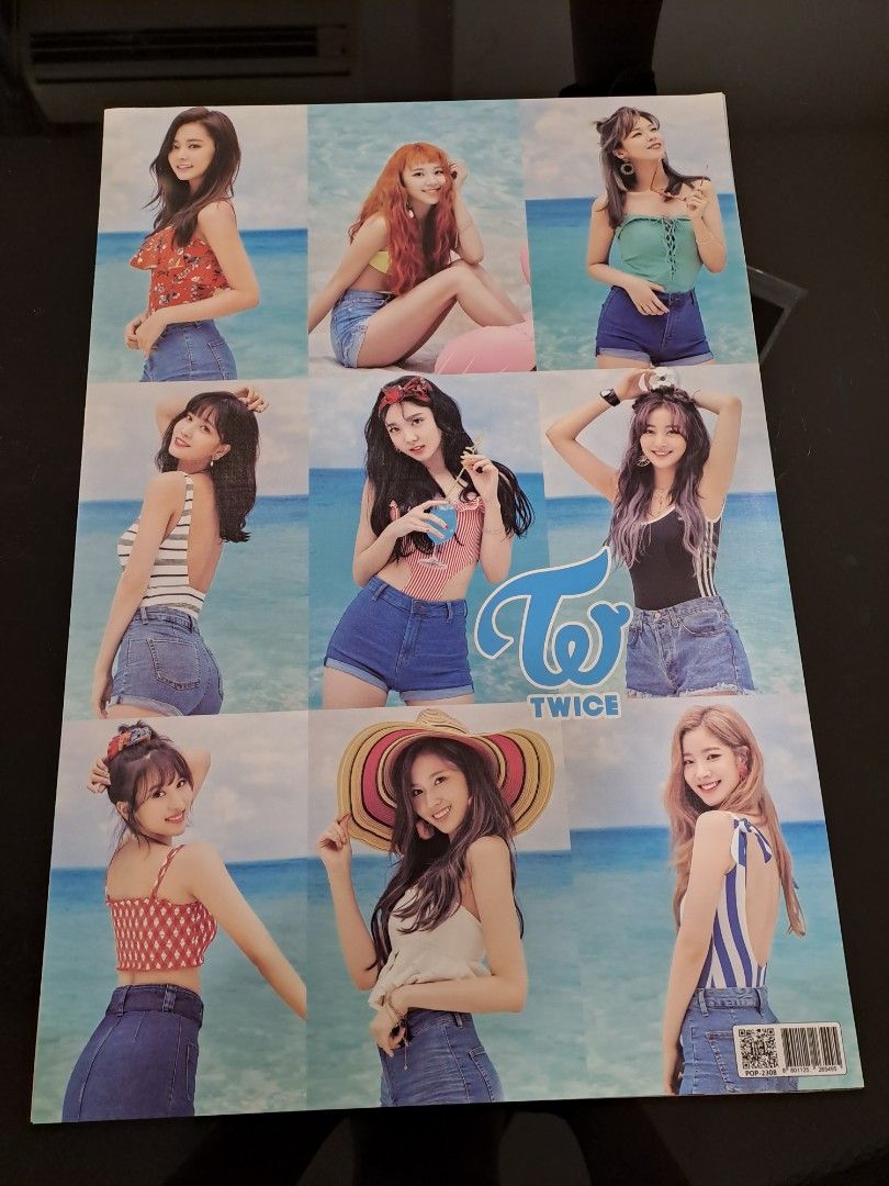 Twice poster (nayeon Jeongyeon Momo Sana Jihyo Mina Dahyun Chaeyoung Tzuyu), Hobbies & Toys ...
