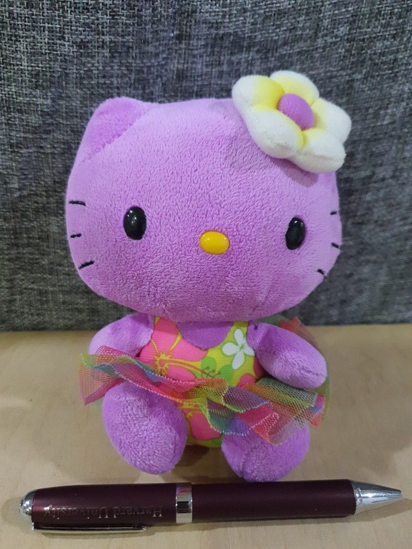 TY Hello Kitty purple plush 15cm, Hobbies & Toys, Toys & Games on Carousell