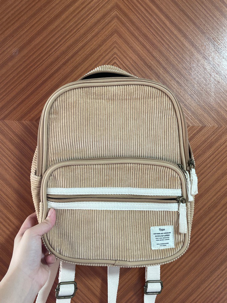 typo backpack, Women's Fashion, Bags & Wallets, Backpacks on Carousell