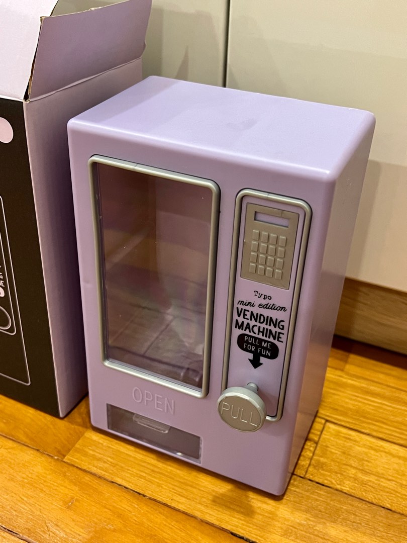Typo Mini Vending Machine, Furniture & Home Living, Home Decor, Other ...