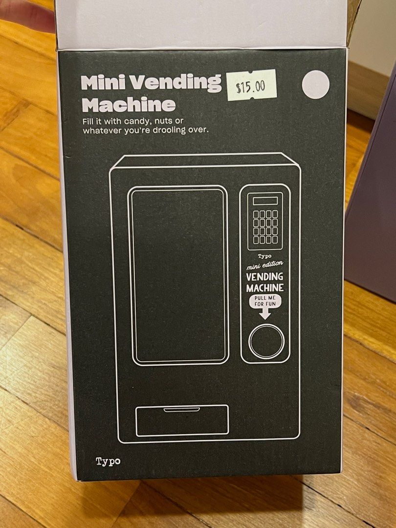 Typo Mini Vending Machine, Furniture & Home Living, Home Decor, Other ...