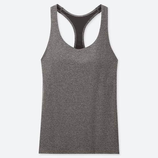 UNIQLO AIRISM Active racerback bra top, Men's Fashion, Activewear on ...