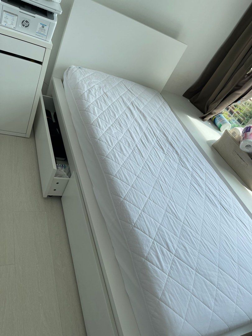 Used Single Bed Set - Free Delivery, Furniture & Home Living, Furniture ...