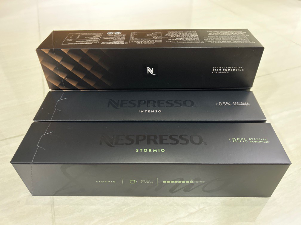 Vertuo Nespresso Capsules (chocolate / stormio / intenso), Food ...