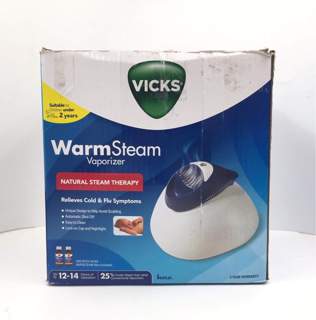 VICKS Warm Steam Vaporizer 220volts, TV & Home Appliances, Air ...