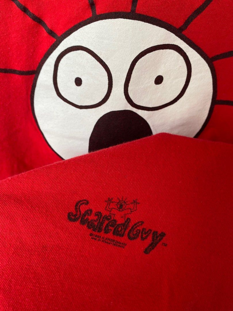 Vintage Scared Guy Stanley Desantis 1993, Men's Fashion, Tops & Sets ...