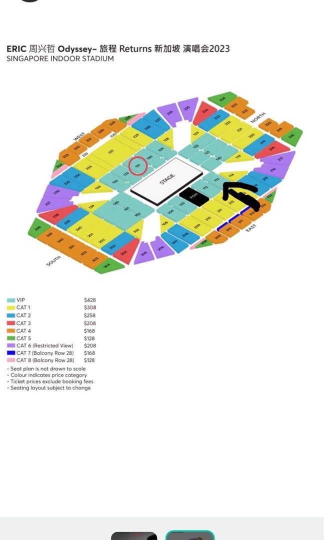 VIP ROW A FRONT ROW TIX Eric Chou concert , Tickets & Vouchers, Event ...