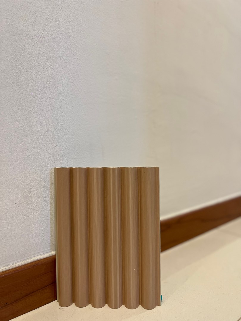 Wall decorative Fluted Panel, Furniture & Home Living, Home Decor, Wall ...