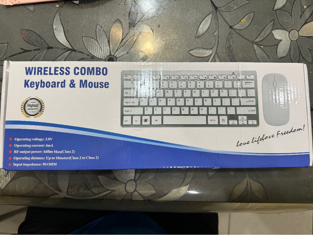 Wireless keyboard and mouse, Computers & Tech, Parts & Accessories ...