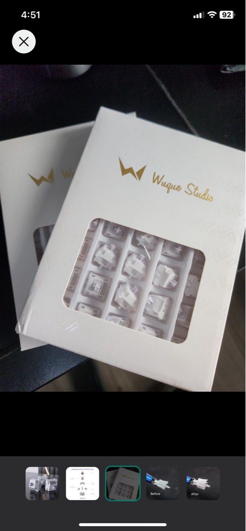 Wuque studios WS morandi linear switch, Computers & Tech, Parts ...