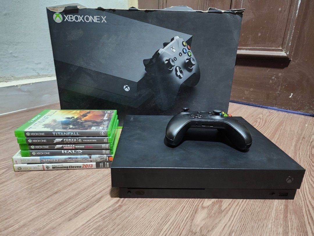 Xbox one X, Video Gaming, Video Game Consoles, Xbox on Carousell
